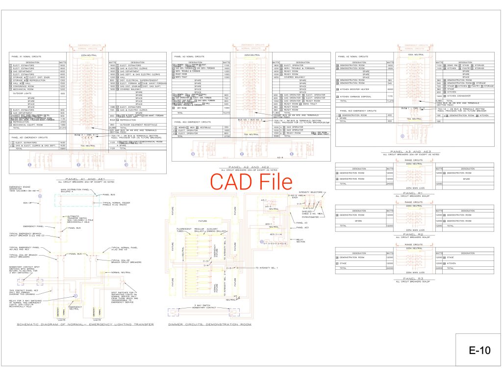 CAD Conversion - RSH Engineering and Construction