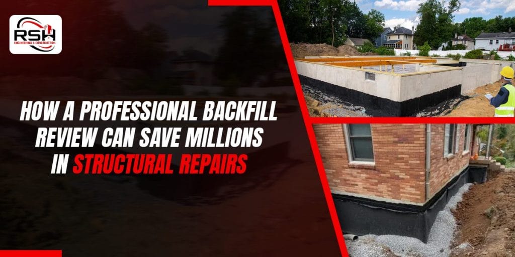 How a Backfill Review Can Save Millions in Structural Repairs